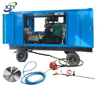 China Industrial 1500 Bar High Pressure Cleaner with 18-30 L/min Flow Rate for Heat Exchanger Tube and Pipe Cleaning for sale