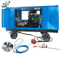 China 1500Bar Diesel High-Pressure Washer Machine with 50 HP Engine and 50m Hose for Industrial Cleaning for sale