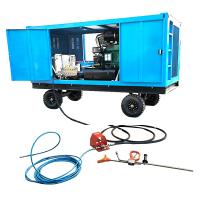 China XZY Industrial Water Jet Cleaning Machine 500bar-2800bar Pressure 30L/min-120L/min Flow for sale