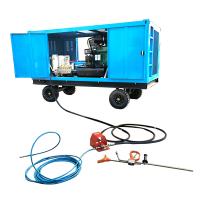 China 264kW Diesel Engine Hydro Jetting Machine - 22,000 PSI High Pressure Water Blaster with 30-110L/min Flow Rate for sale