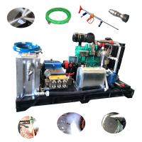 China Electric High Pressure Water Cleaning Machine 1000-5000 Bar 30-160kW for Pipeline & Ship Maintenance for sale