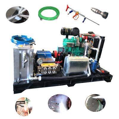 China Electric High Pressure Water Cleaning Machine 1000-5000 Bar 30-160kW for Pipeline & Ship Maintenance for sale
