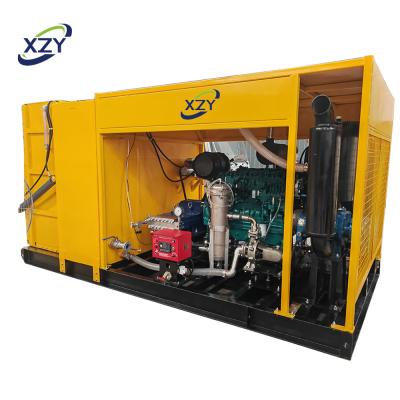 China 1600-2500bar High Pressure Road Line Removal Machine with 4m³ Water & Recovery Tanks for Airport Runway Marking for sale