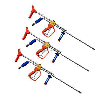China 25,000 PSI High Pressure Water Jetting Gun | 1,750 Bar Industrial Cleaning Tool for Heavy Dirt Removal for sale