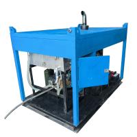 China 300-500bar Electric Diesel Wet Sand Blaster Machine with 22 L/min Water Flow and 22kW/33kW Power Options for sale