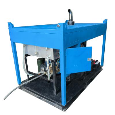 China 300-500bar Electric Diesel Wet Sand Blaster Machine with 22 L/min Water Flow and 22kW/33kW Power Options for sale