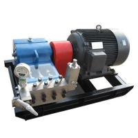 China Electric High Pressure Test Pump 0-400bar 6000psi with 10-480 L/min Flow Rate for Pipeline Pressure Testing for sale