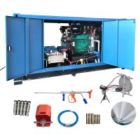 China 380V Industrial Water Blasting Equipment with 500-2800 Bar Pressure and 20-120 L/min Flow Rate for sale