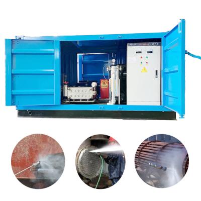China Industrial High Pressure Water Jet Cleaning Machine 500-2800 Bar 15kW-120HP Electric/Diesel with Battery Start for sale