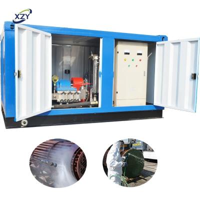 China Electric Industrial Water Jet Cleaning Machine 500-1500bar High Pressure 50L/min 160kW Motor for sale