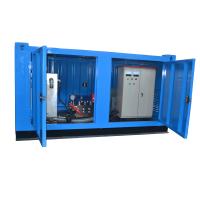 China Skid Trailer Mounted Water Jetting Machine 500 Bar 60L/min High Pressure Blasting Equipment for Concrete Cleaning for sale