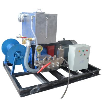 China 55KW 380V Water Jetting Machine with 500 Bar Pressure and 30-85L/min Flow for Industrial Cleaning for sale