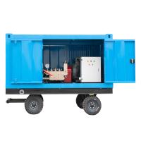 China XY6050 High Pressure Water Jet Blasting Machine 500 Bar 30-85L/min Industrial Cleaner for sale