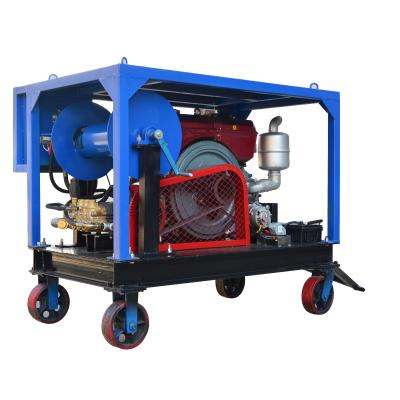 China XUZHIYANG XY5020 Trailer Mounted High Pressure Drain Cleaning Jetter - 200 Bar 50L/min 15kW Motor for sale