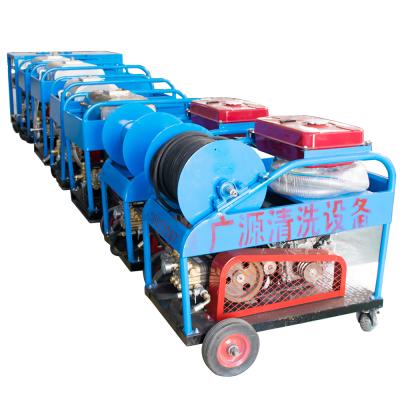 China 200 Bar High Pressure Water Jetter Sewer Cleaning Machine with 50mm-400mm Pipe Range and 50L/min Flow Rate for sale