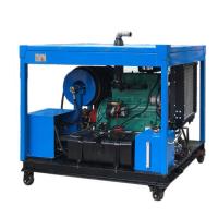 China 200 Bar High-Pressure Sewer Jetting System with 85 L/min Flow for 50-800mm Pipe Cleaning for sale