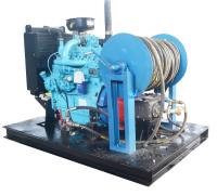 China 85L/min 200bar High Pressure Sewer Cleaning Machine with 41kW Diesel Engine for 50-800mm Pipe Diameters for sale