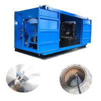 China 145kW Diesel Sewer Pipe Cleaning Machine 240 Bar 170L/min for 100-1200mm Pipeline Maintenance for sale