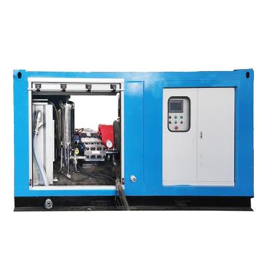 China 132kW Electric 2500 Bar Ultra High Pressure Water Blaster with 30L/min Flow Rate for Industrial Cleaning for sale