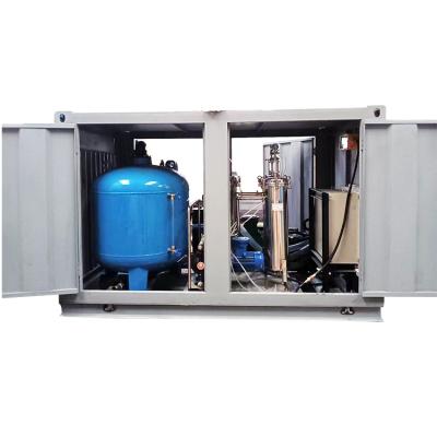 China High Pressure Water Jetting Tank Cleaning System 170L/min 50 Bar with 15kW Motor for Industrial Tanks for sale