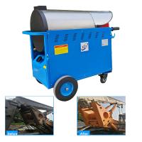 China Mobile Hot Water Pressure Washer 250bar 13HP Diesel Drive with 30-100°C Temperature Range for sale