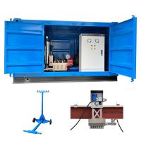 China XY7070 High Pressure Water Jet Blaster Machine 700bar 70L/min for Power Plant Air Preheater Cleaning for sale