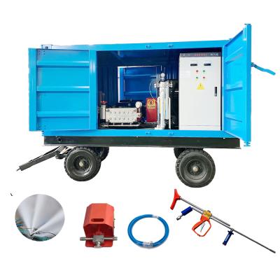 China Industrial Heat Exchanger Pipeline Cleaning Equipment with 22,000 PSI Pressure and 15 GPM Flow Rate for sale
