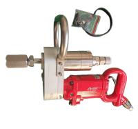 China Ultra High Pressure Pneumatic Rotating Water Jetting Gun 1500bar-2300bar 30L/min for sale