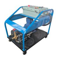 China Underground Oil Tank Cleaning System 30-50bar 170L/min with 3D Rotary Nozzle for Industrial Storage Tanks for sale