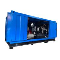 China Diesel Ultra High Pressure Water Jetting Machine 1400bar 20000psi 15kW 120HP Hydro Blaster for sale