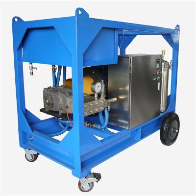 China 1500bar 20L/min 45kW Electric High Pressure Water Jet Cleaner - Industrial Surface Cleaning Machine for sale