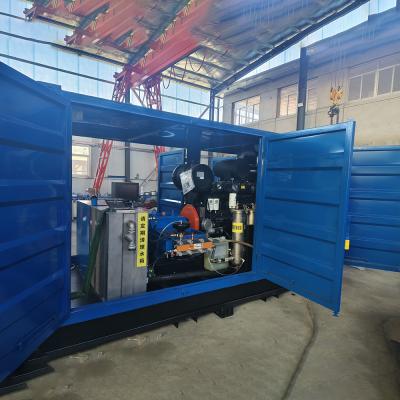 China 2800 Bar 40,000 PSI Ultra High Pressure Water Jetting Machine with 345kW Diesel Engine for Industrial Cleaning for sale