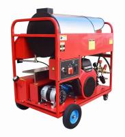 China XuZhiYang XYH 5000 PSI Gasoline Hot Water Pressure Washer with 90°C Heating and 15-21 L/min Flow Rate for sale