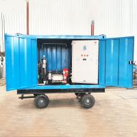 China 90kW Explosion-Proof Electric Motor High Pressure Water Jetting Machine 500-2800bar 15000psi Industrial Pipe Cleaning Equipment for sale