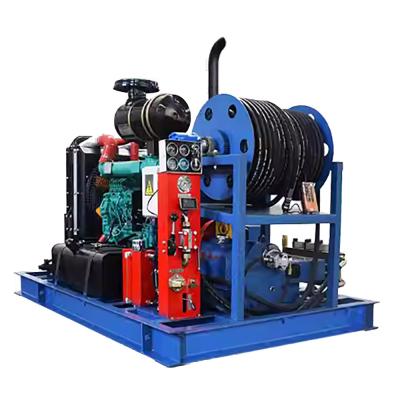 China Drain Sewer Jetter High Pressure Cleaning Machine for sale