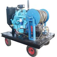 China Sewer Jetting Equipment 200LPM With Root Cutting Nozzles for sale