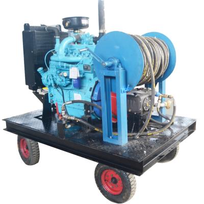China Sewer Jetting Equipment 200LPM With Root Cutting Nozzles for sale