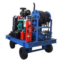 China Diesel High Pressure Sewer Jetter 160L/min 130bar for Pipe Cleaning for sale
