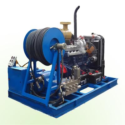 China High Pressure Sewer Jetting Machine 160L/min 130bar Diesel Engine Pipe Cleaner for sale