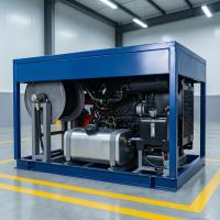 China XY16013D 130 Bar 160 L/min High Pressure Water Jet Sewer Drain Pipe Cleaning Machine Diesel Engine for sale