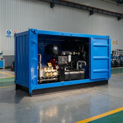 China Diesel High Pressure Water Jetting Machine 450L/min 270bar for Sewer Cleaning for sale