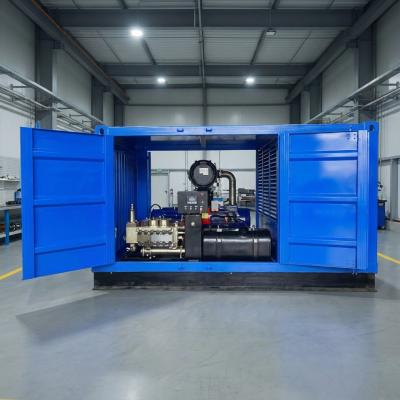 China 270bar 460L/min Diesel Power High Pressure Hydro Jetting Machine for Sewer Cleaning for sale