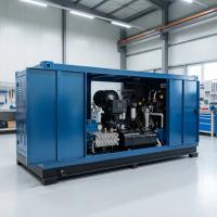China 1500 Bar 60 L/min Diesel Driven High Pressure Water Jet Cleaning Machine Industrial for sale