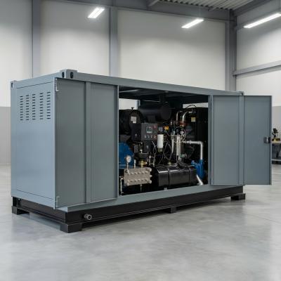 China 1500 Bar Diesel Engine Driven High Pressure Water Jet Cleaning Machine 60 L/min Industrial Water Jetting for sale
