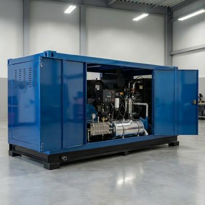 China 1500 Bar Diesel Engine Water Jet Cleaning Machine 264 kW 60 L/min for sale
