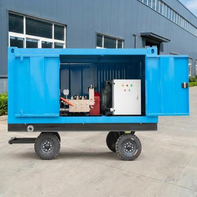 China 500bar Electric High Pressure Cleaning Machine 60LPM Industrial Water Jetting Equipment for sale