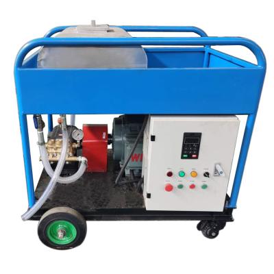 China 300 bar 22 KW 30 L/min Water Jetting Machine High Pressure Water Blaster with IE3 Premium Efficiency for sale