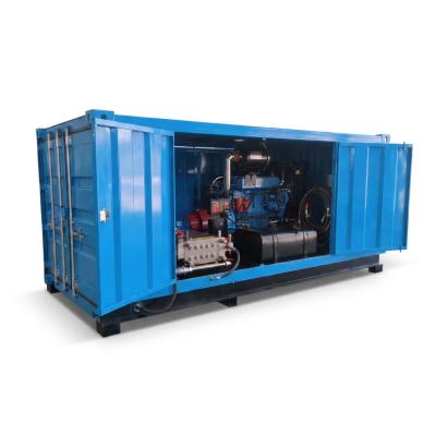 China Diesel-Driven 20Kpsi 50LPM Water Jet Blaster for Mining and Ship Maintenance for sale
