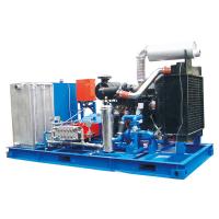 China 1500bar UHP Hydro Jet Blaster with 85LPM Big Water Flow and Five Plunger Pump for Industrial Pipe Descaling for sale