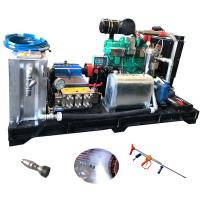 China 1000bar Diesel-Driven 50LPM Hydro Blaster for Heat Exchanger Tube Descaling for sale